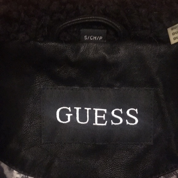 Guess | Jackets & Coats | Guess Faux Leather Fur Jacket | Poshmark